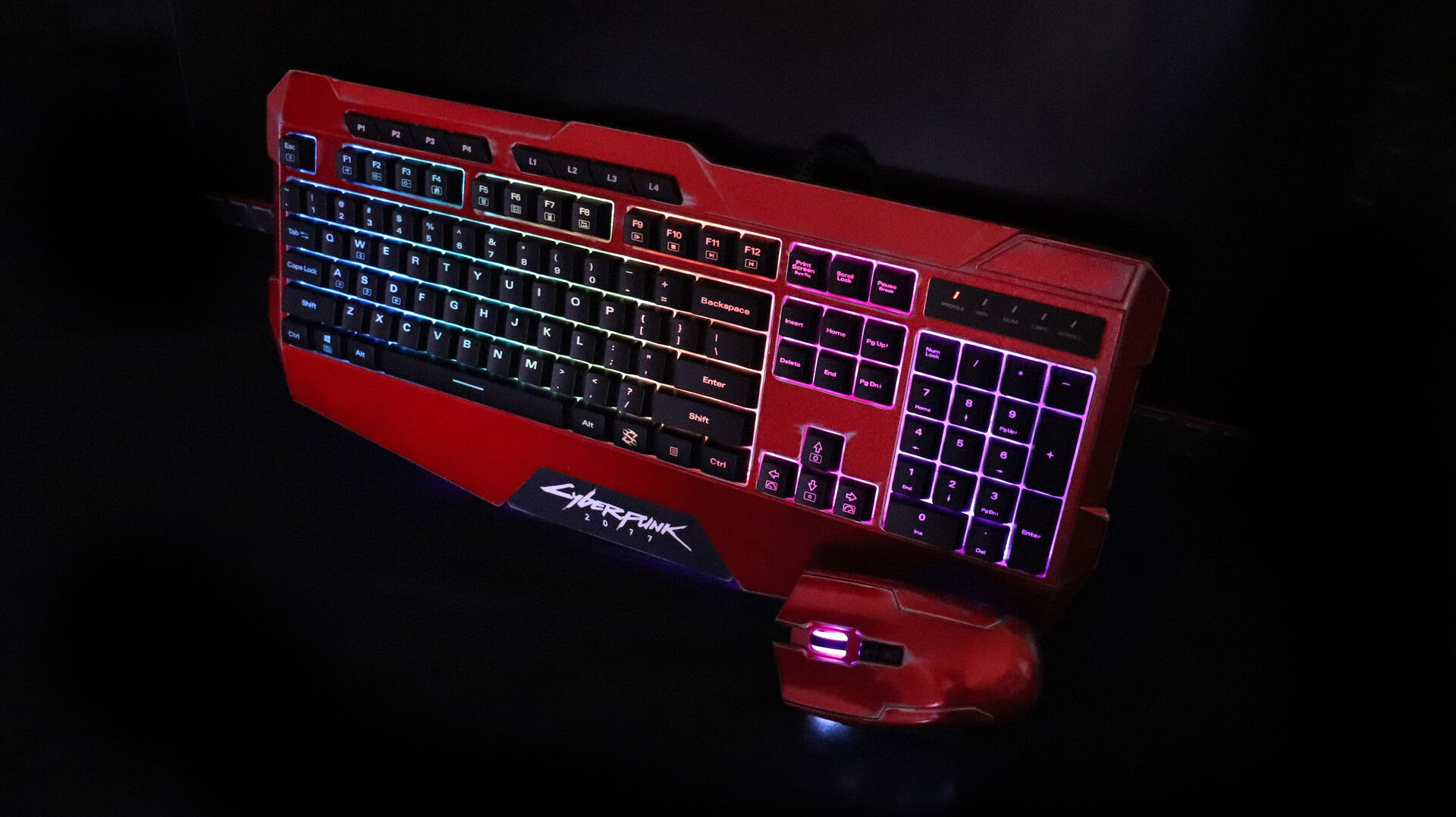 cyberpunk 2077 RGB keyboardmod » keebs.gg