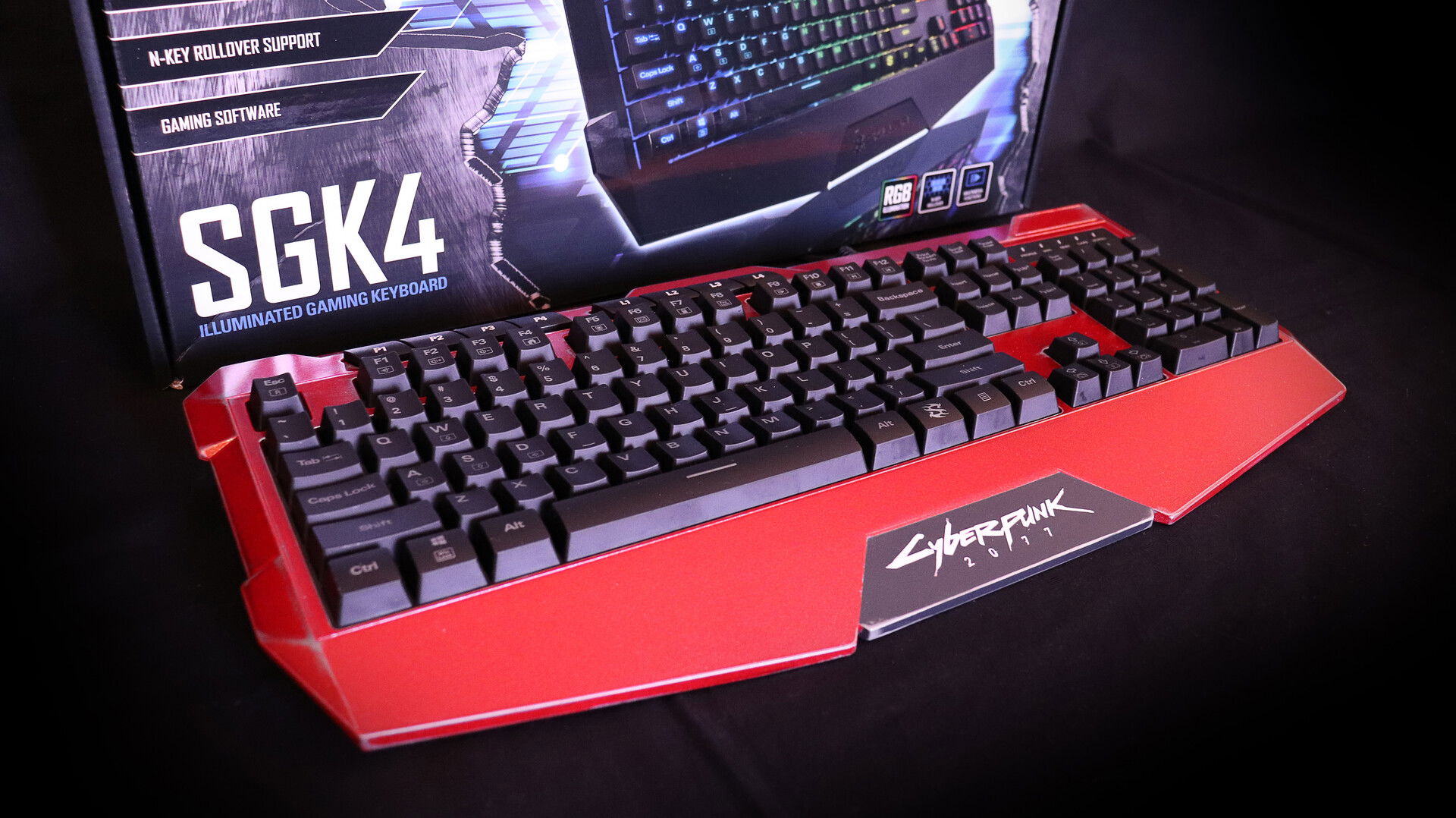 cyberpunk 2077 RGB keyboardmod » keebs.gg