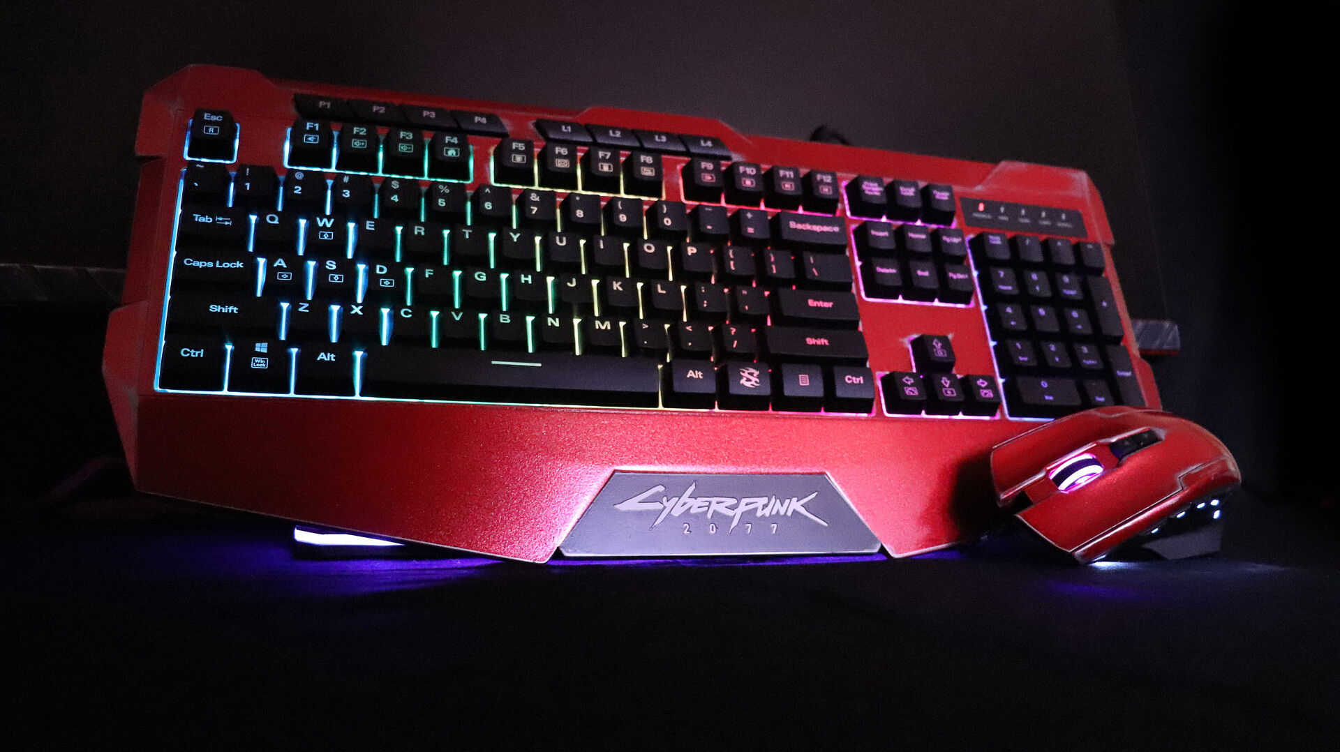 cyberpunk 2077 RGB keyboardmod » keebs.gg
