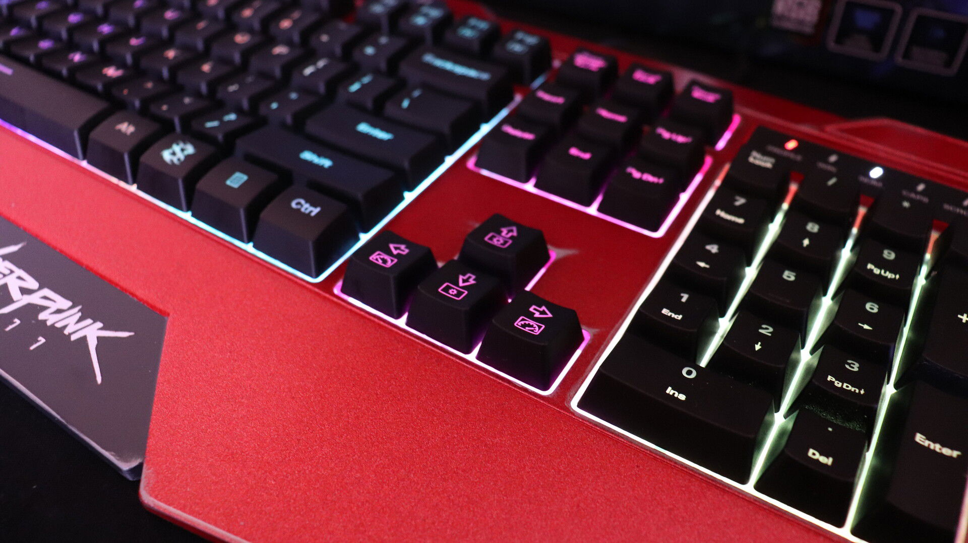 cyberpunk 2077 RGB keyboardmod » keebs.gg