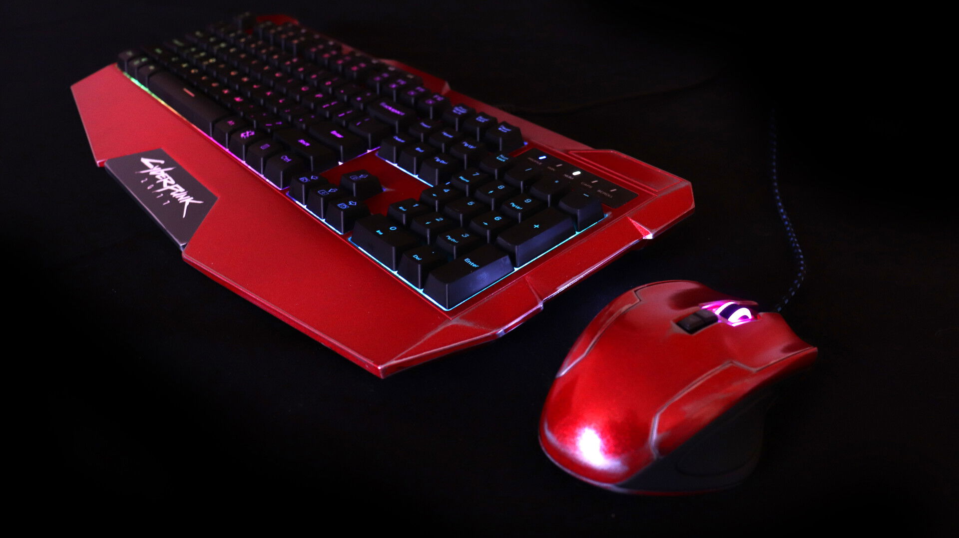 cyberpunk 2077 RGB keyboardmod » keebs.gg