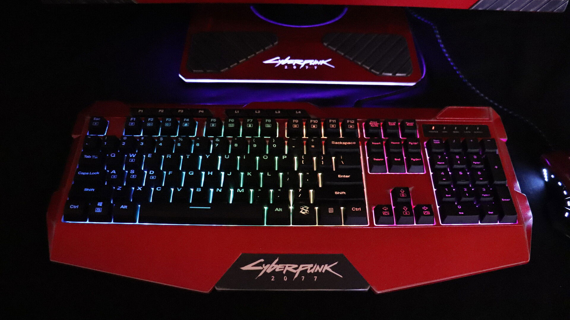 cyberpunk 2077 RGB keyboardmod » keebs.gg