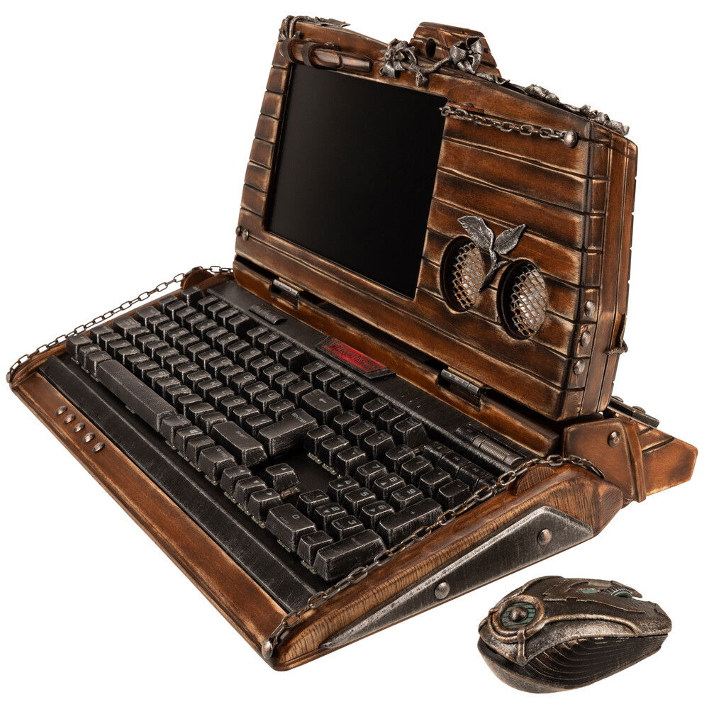 Lagertha, The Shield Maiden /K70 turned into Viking Laptop » keebs.gg