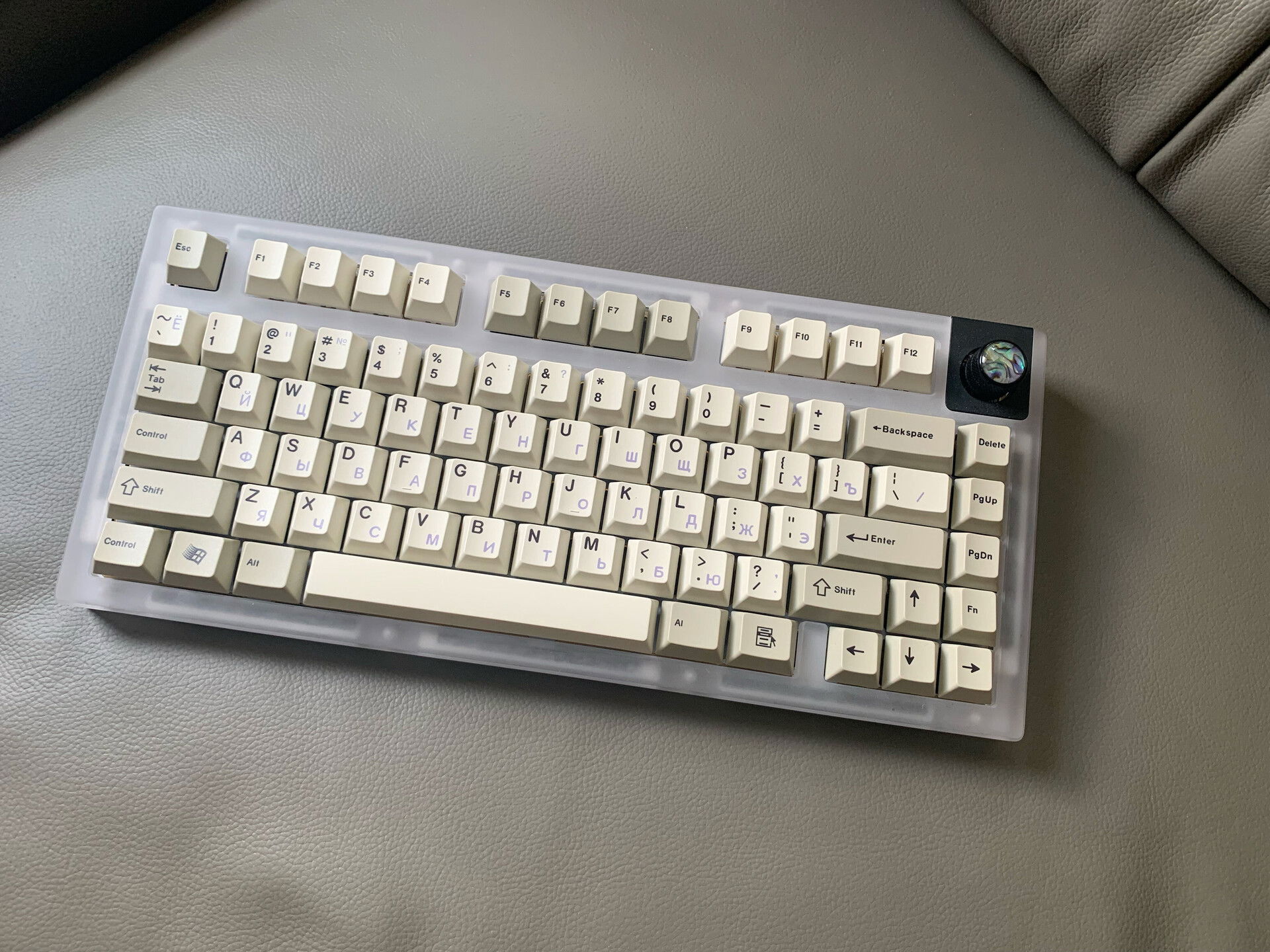 MW75 R1 with Everglide Dark Jade (Moyu Black) and JDA Geometry Keycaps ...