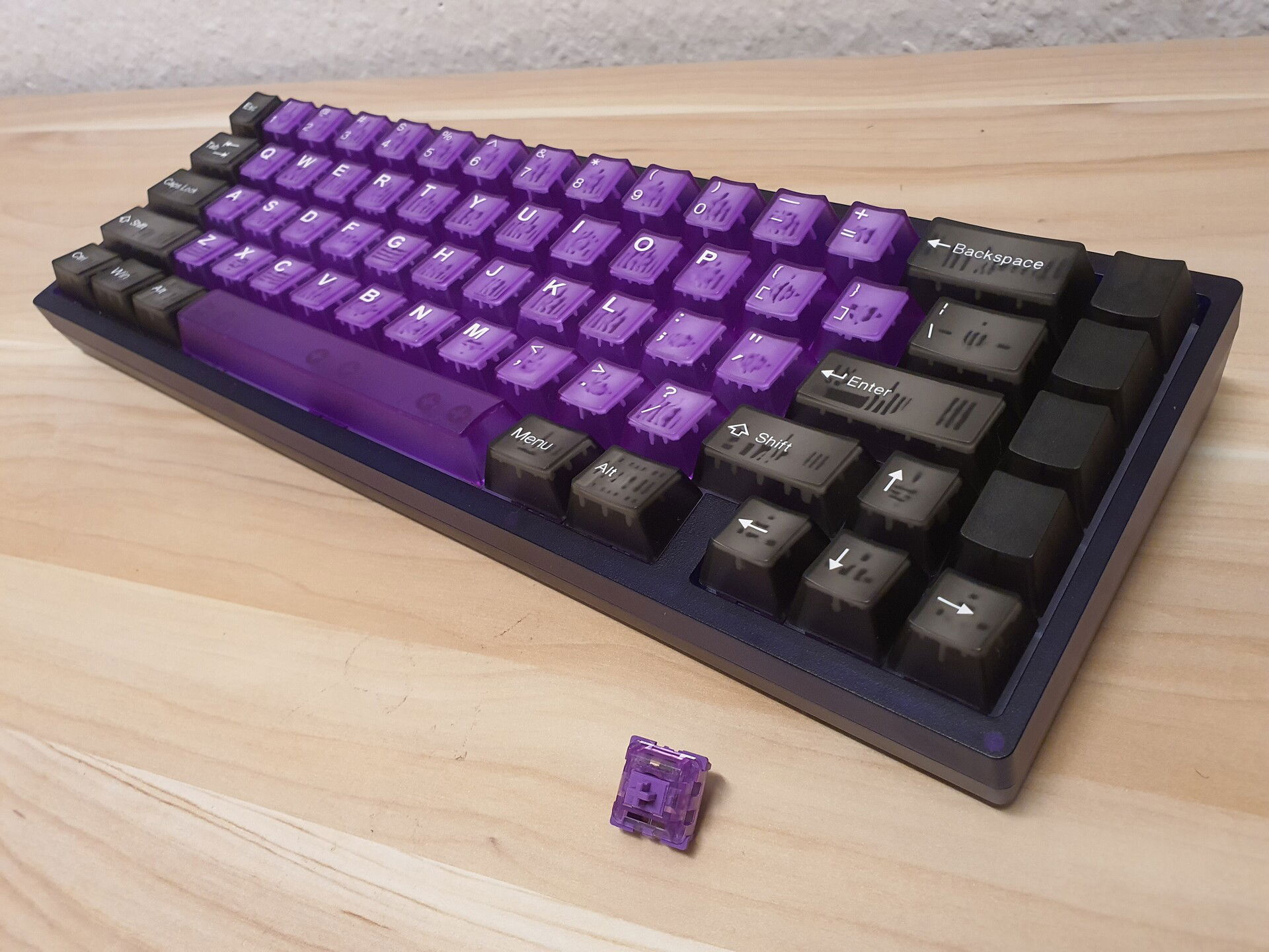 Project Atomic Purple » keebs.gg