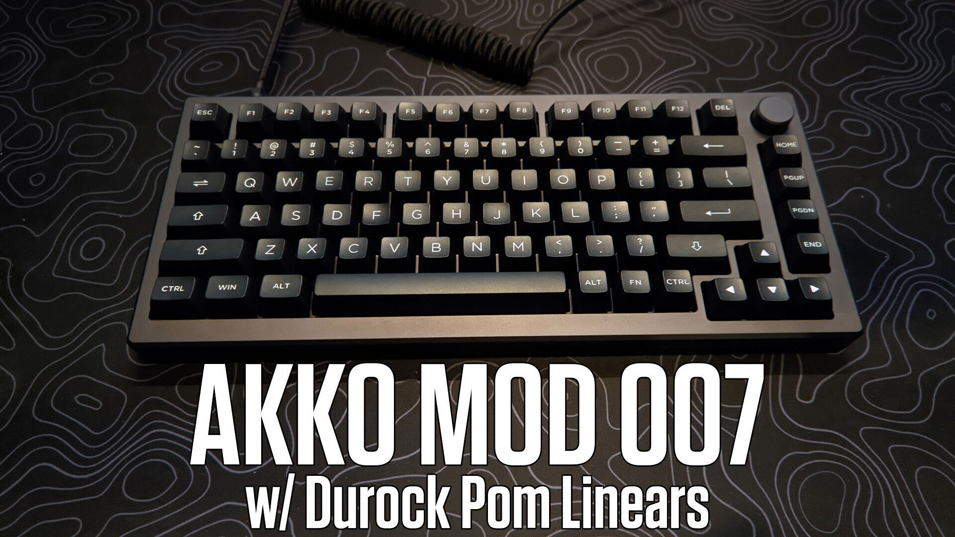 Akko Mod007 - Durock POM Linears | Akko WOB ASA Profile Keycaps » keebs.gg
