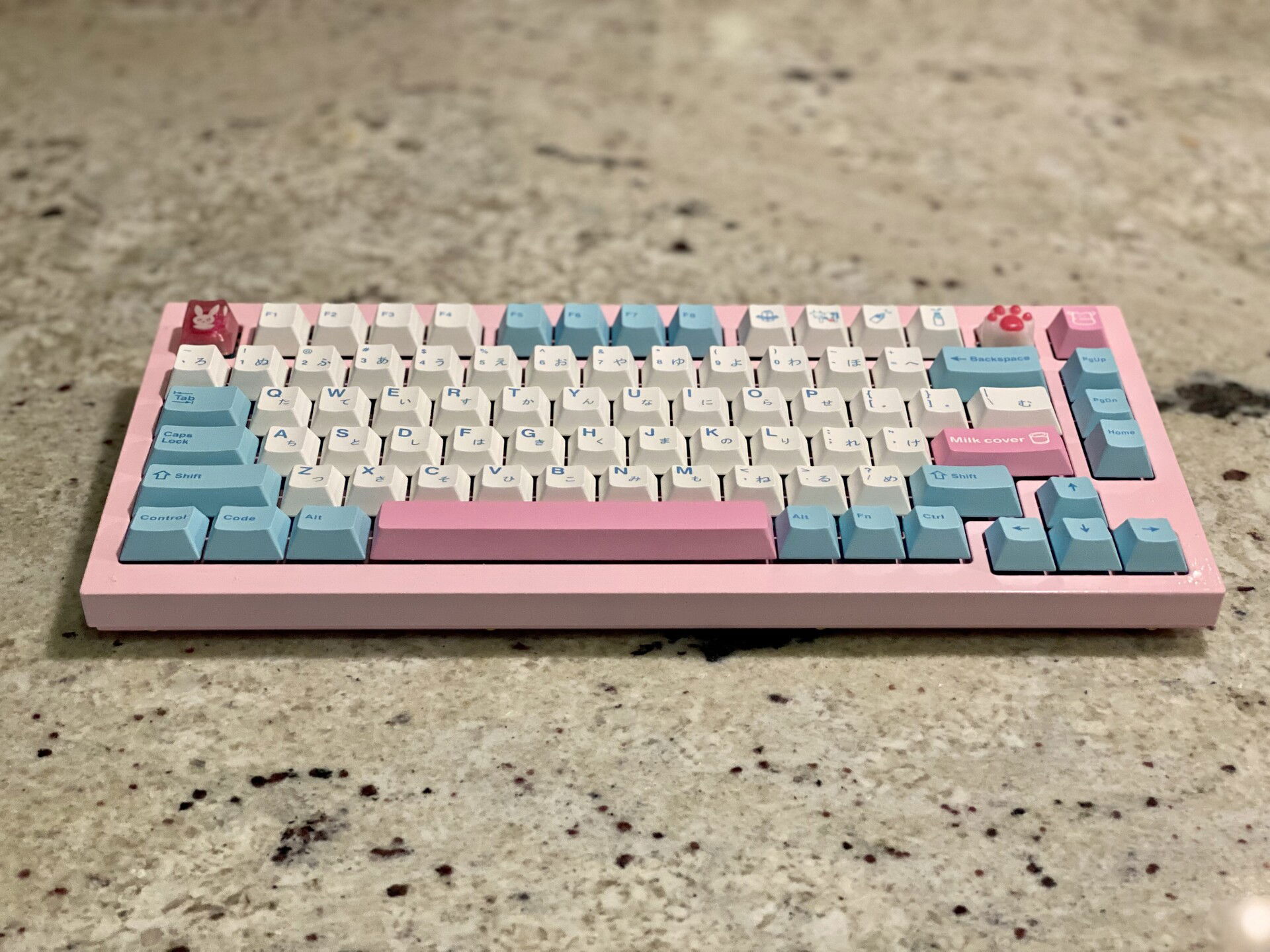 Custom Painted Pink Keychron Q1 » keebs.gg