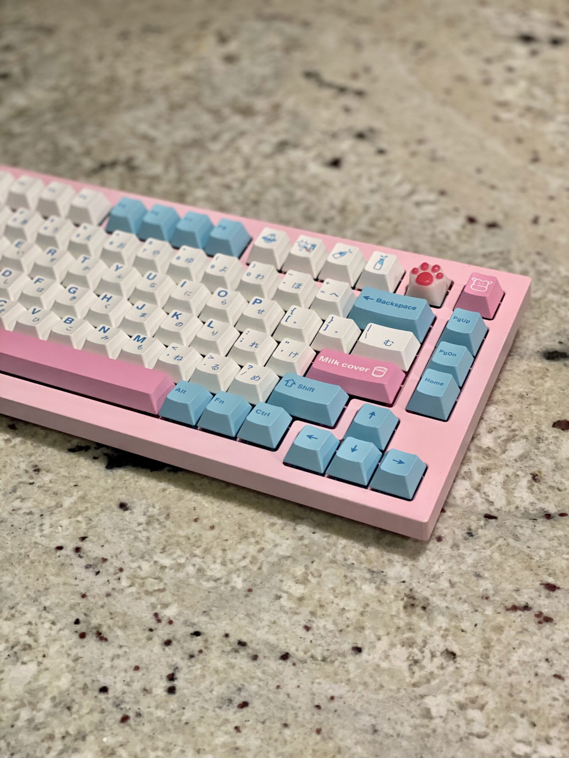 Custom Painted Pink Keychron Q1 » keebs.gg