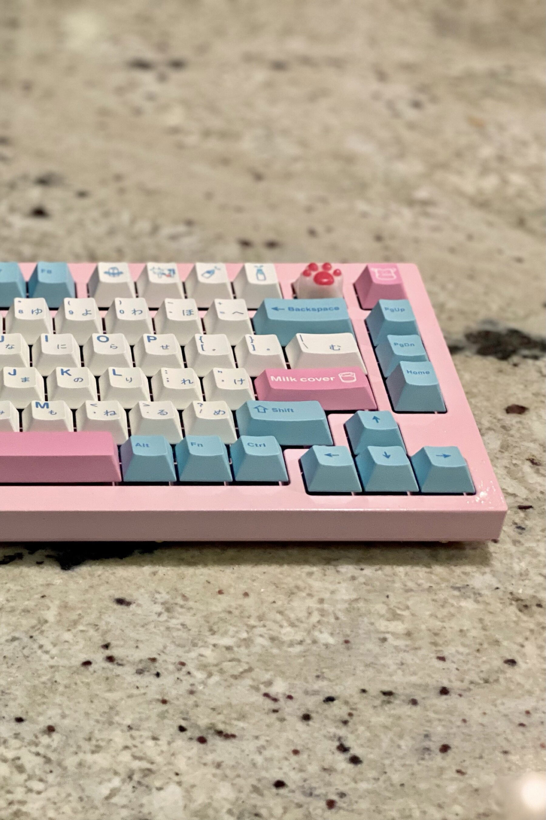 Custom Painted Pink Keychron Q1 » keebs.gg
