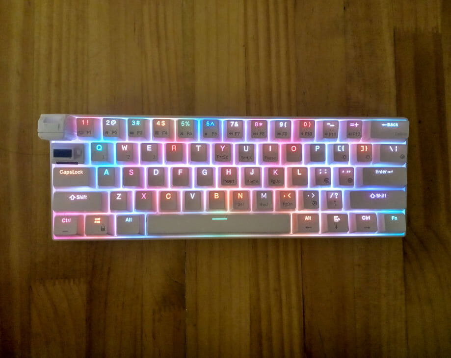 Beginner RK 61 Build » keebs.gg