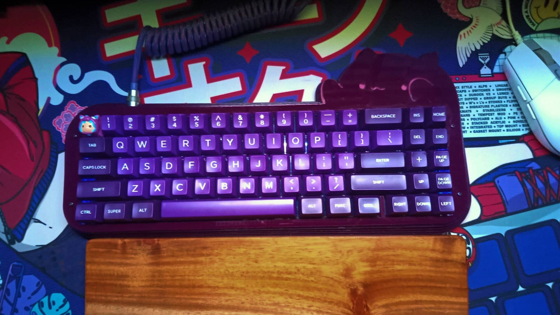 Purple Bongo MKB (RK 71) » keebs.gg
