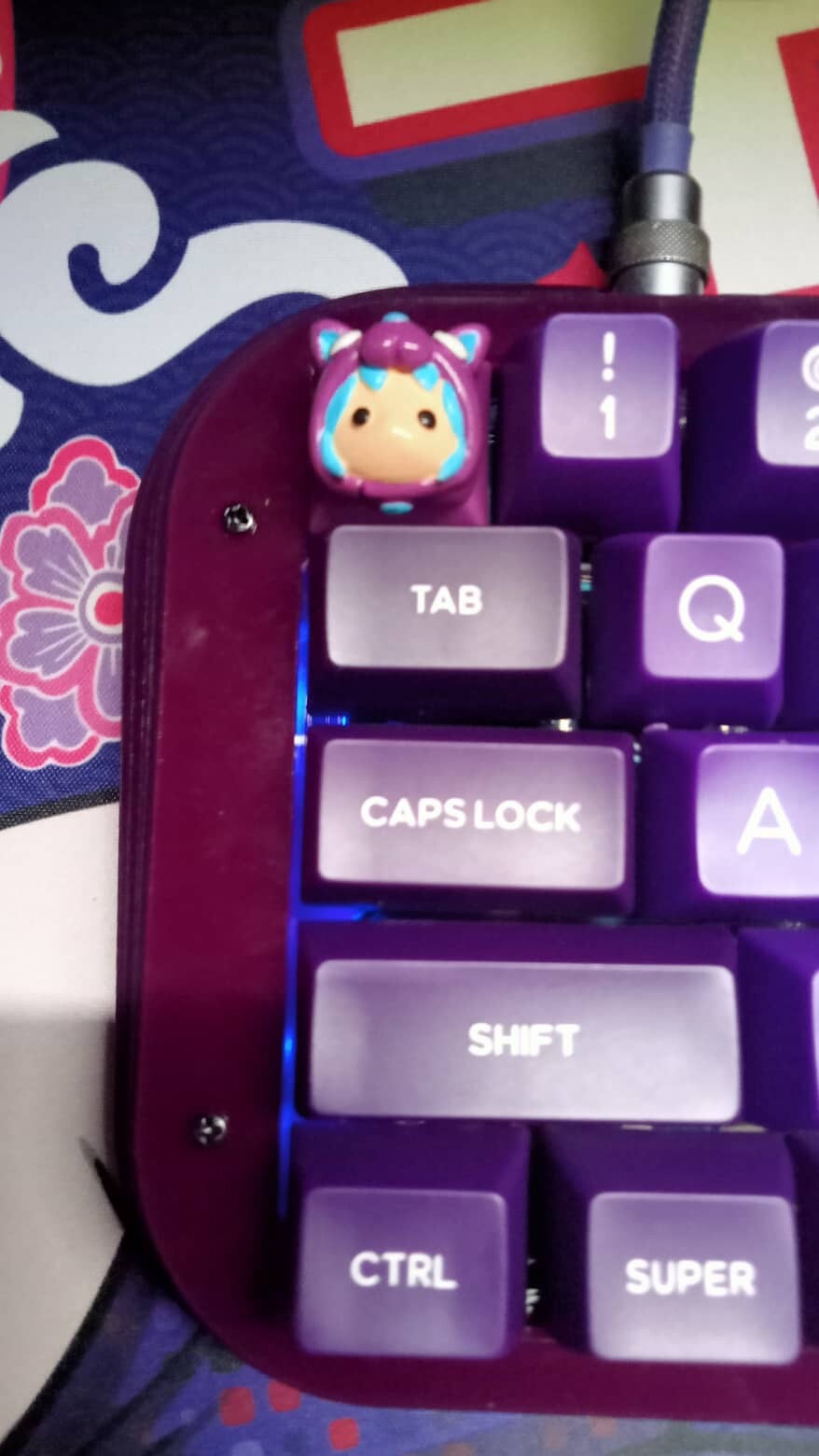 Purple Bongo MKB (RK 71) » keebs.gg