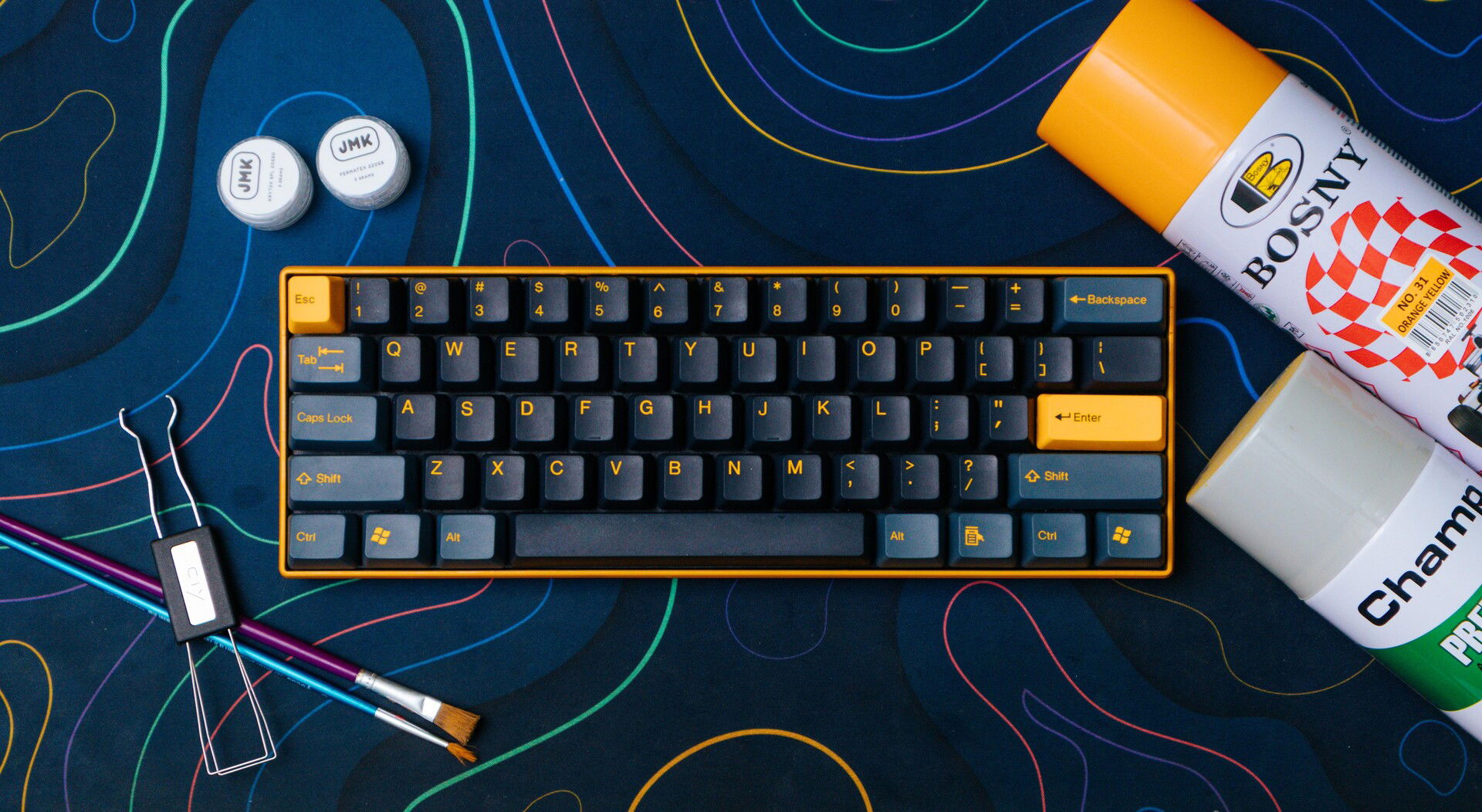 My Twenty One Pilots themed RK61 Build! » keebs.gg